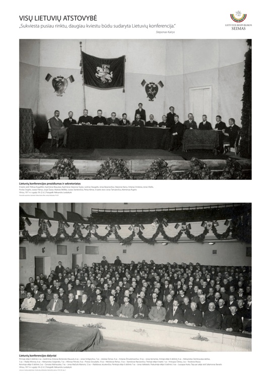 VIENI IŠ DAUGELIO: 1918 m. Lietuvos Nepriklausomybės Akto signatarai ...