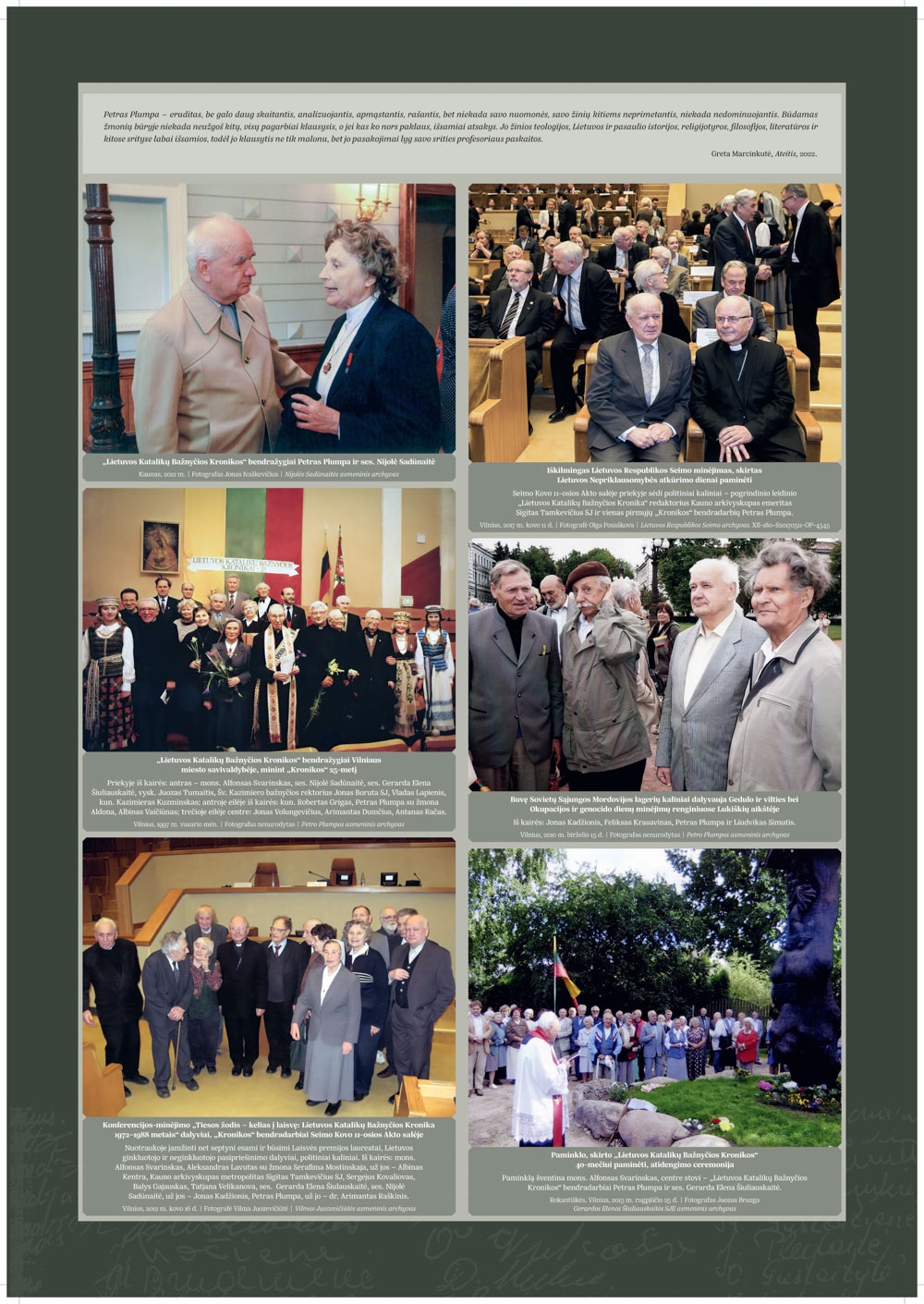 2023 metų Laisvės premijos laureatas Petras Plumpa