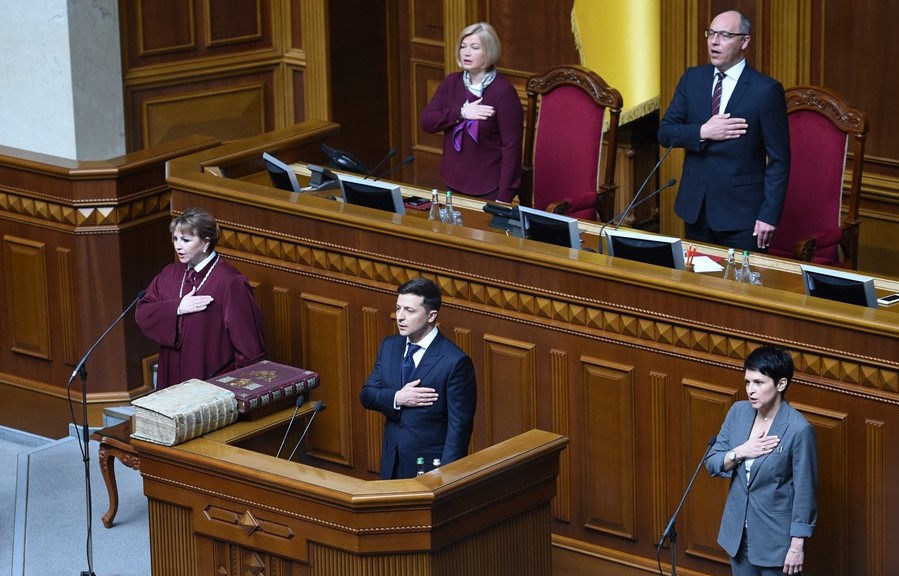 2022 metų Laisvės premijos laureatas Ukrainos Prezidentas Volodymyras ...