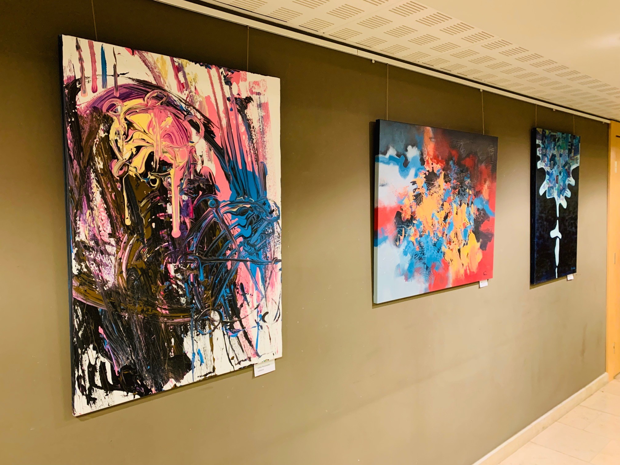 Tapybos studijos „Antaniniai obuoliai“ narių paveikslų paroda „Tapybos ...