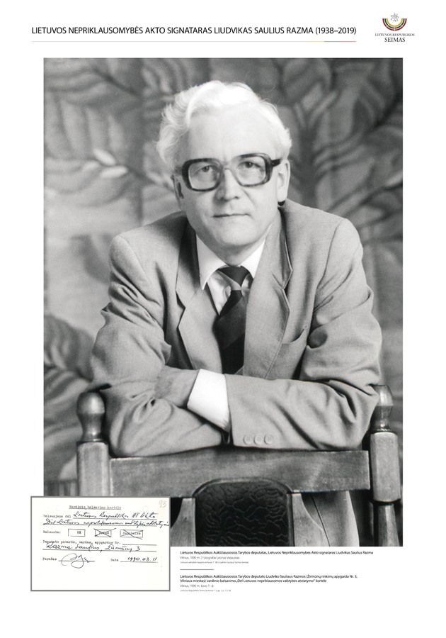 LIUDVIKAS SAULIUS RAZMA – Lietuvos Nepriklausomybės Akto signataras ...