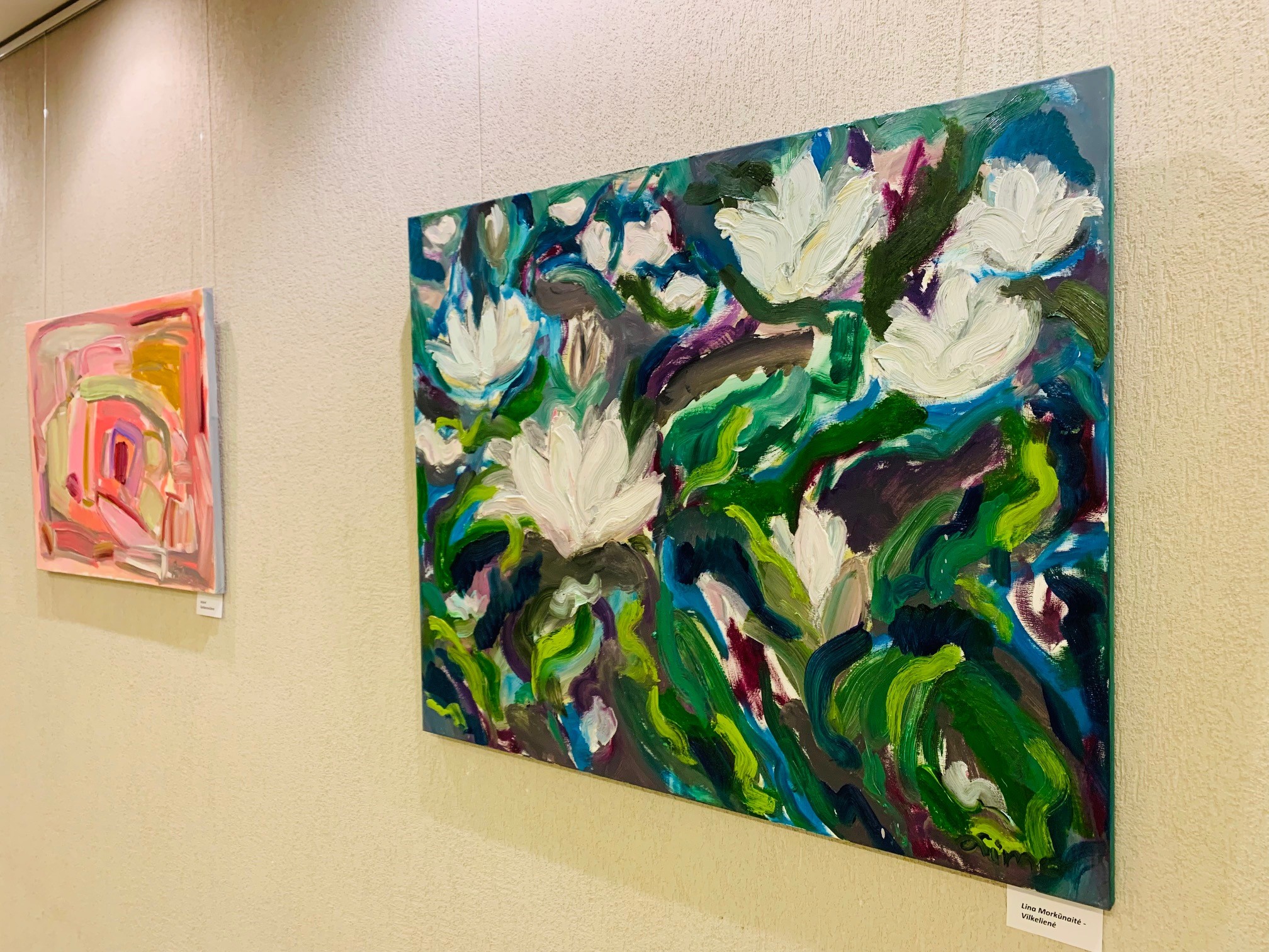 Tapybos studijos „Antaniniai obuoliai“ narių paveikslų paroda „Tapybos ...